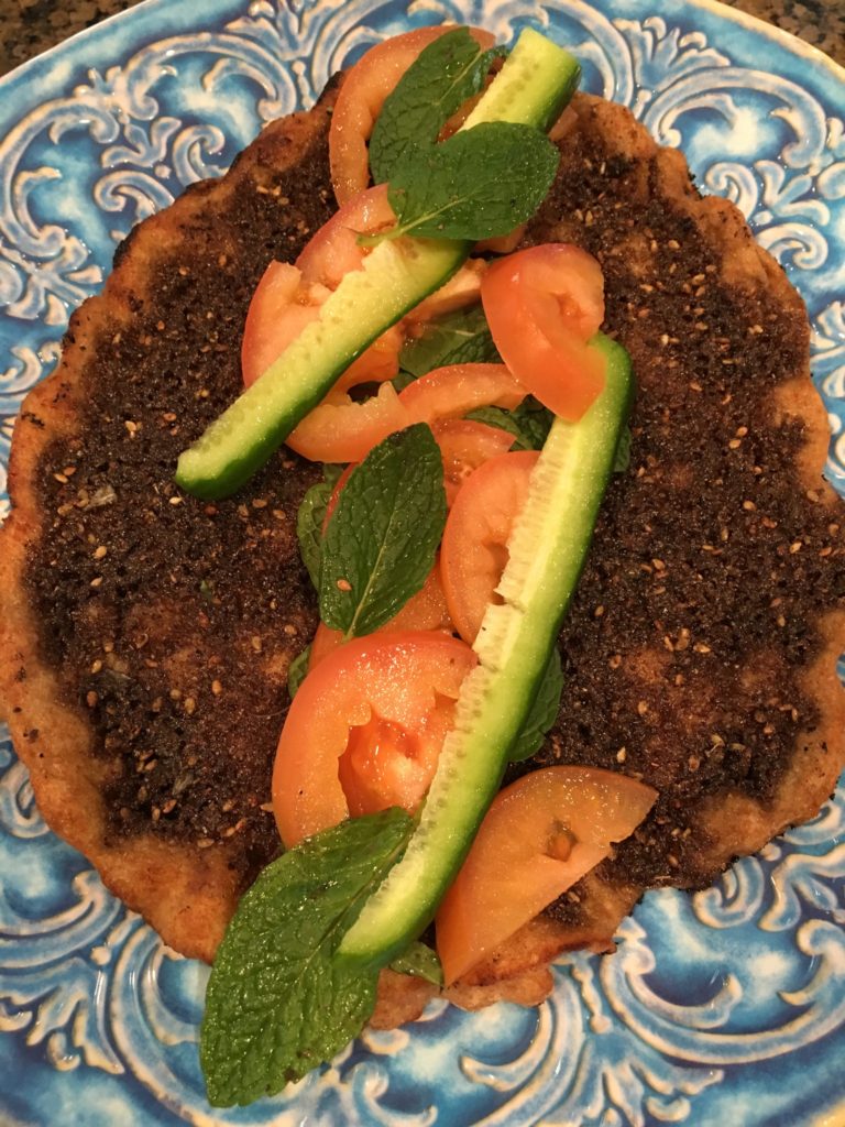 Anita’s Lebanese Manoushe with Kishk and Za’atar – Healthy Living with ...