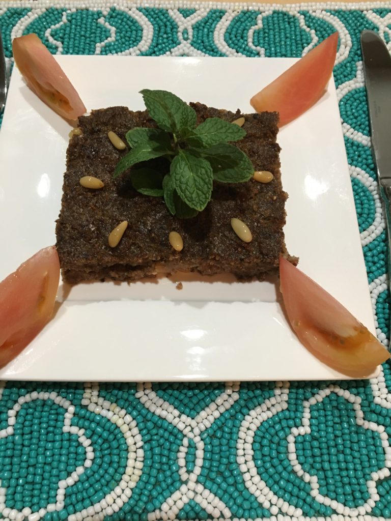 Anita’s Lebanese Baked Kibbeh in a Pan – Healthy Living with Anita