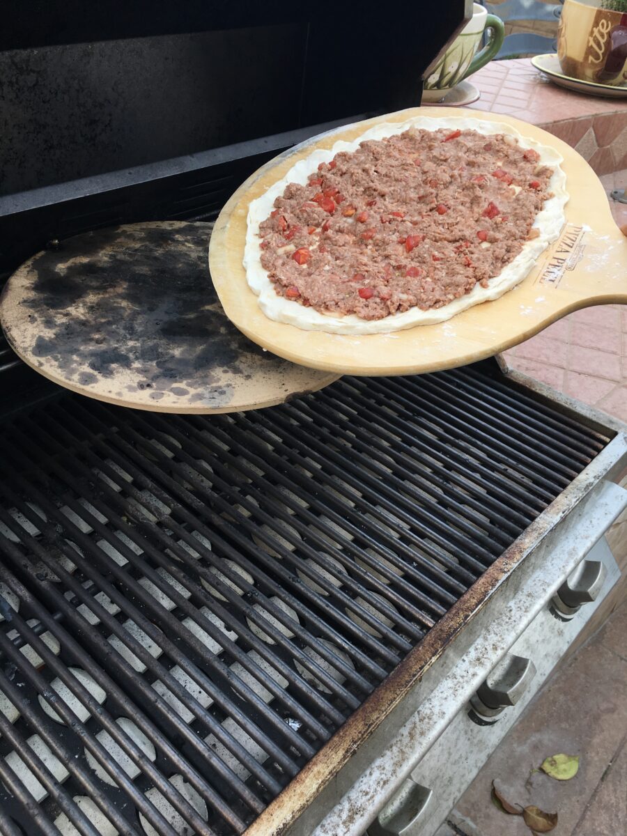 Anita’s Lebanese Grilled Meat Manoushe – Healthy Living with Anita