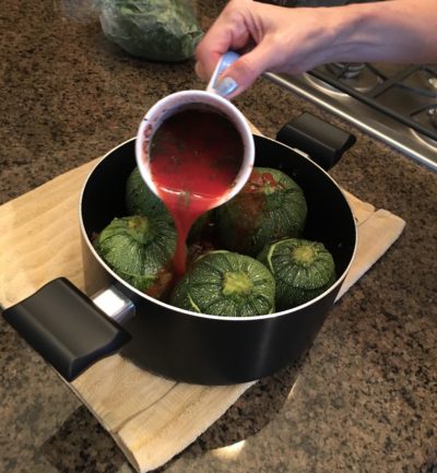 Anita’s Delicious Lebanese Stuffed Zucchini (Kousa Mahshi) – Healthy ...