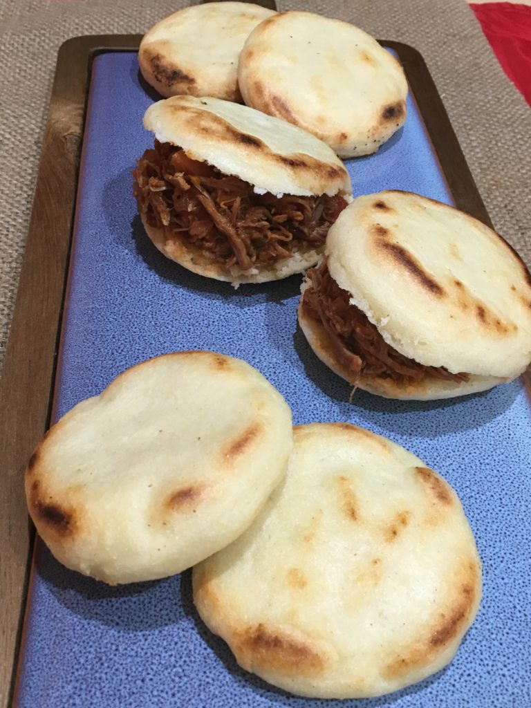 Anita’s Super Easy Venezuelan Arepas with Delicious Shredded Beef ...