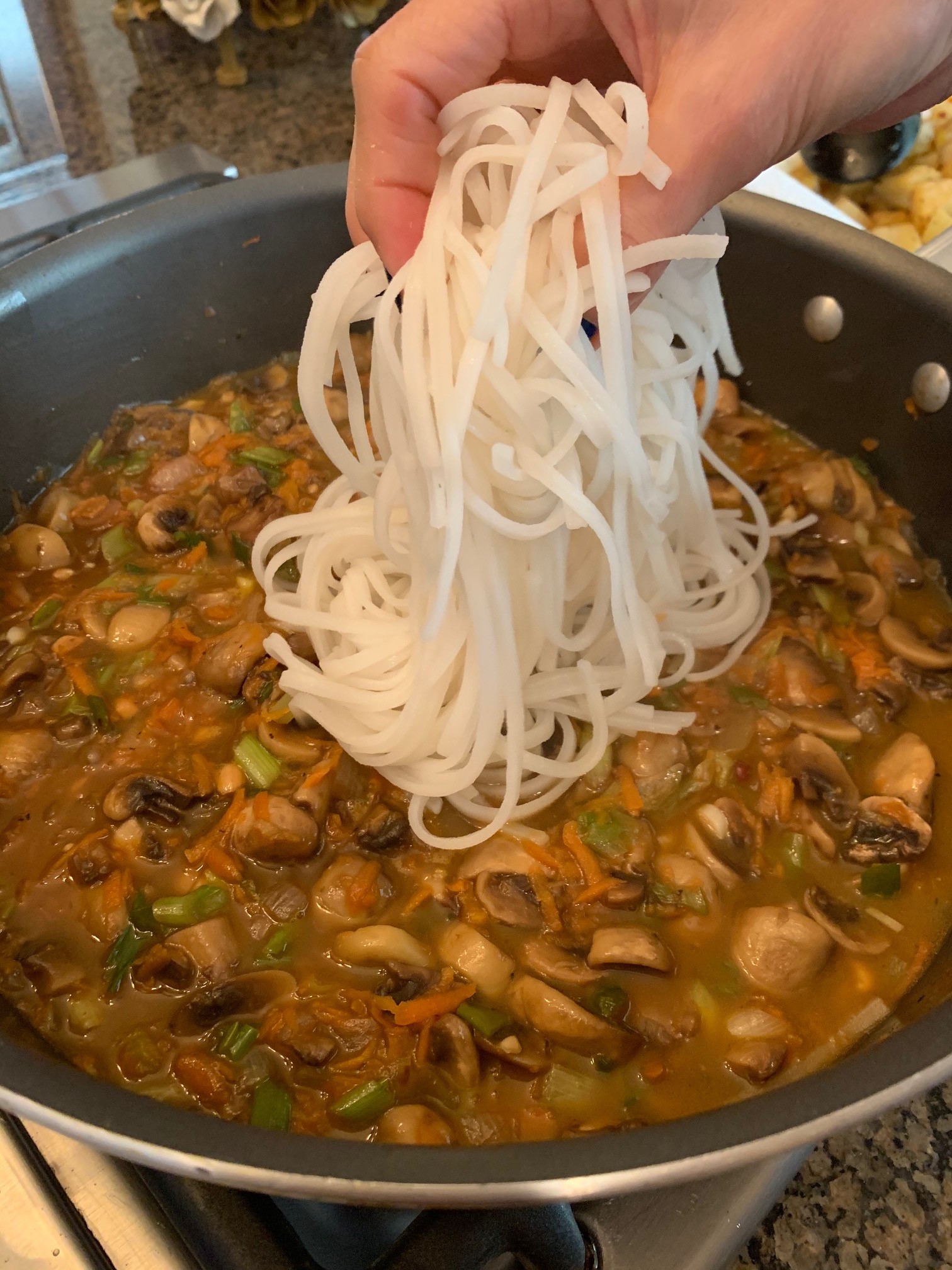 Anita’s delicious Vegetarian Pad Thai Noodles – Healthy Living with Anita